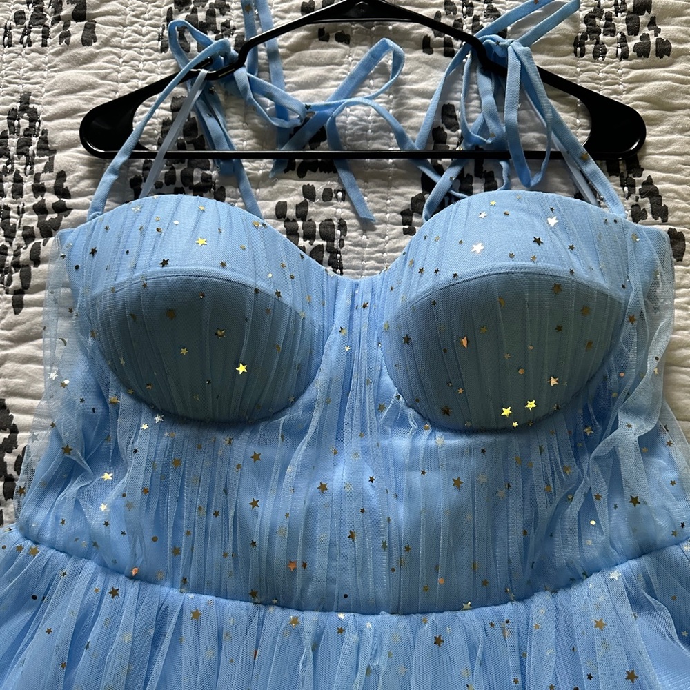 Teuta Matoshi Starry Celestial Dress - Gem